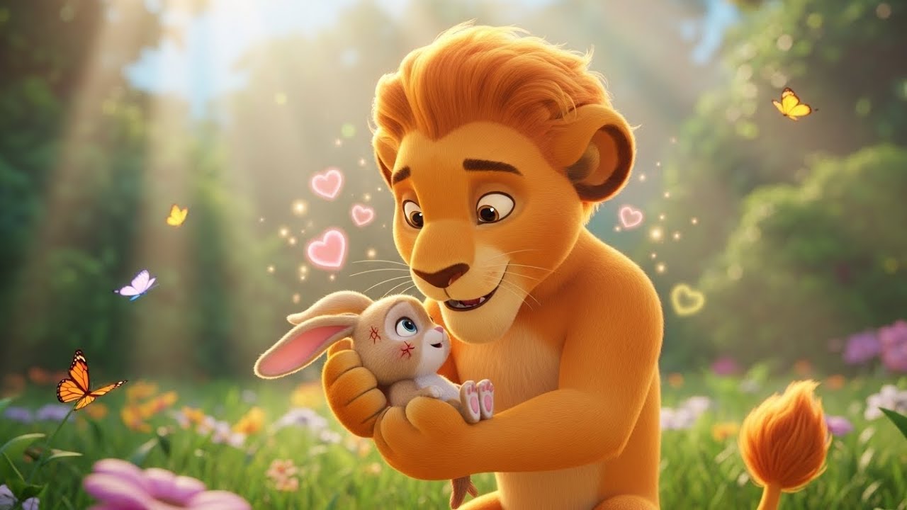 🦁💛 Leo the Kind Lion | Fun Kids Story & Learning Adventure 🌟🌈 - YouTube