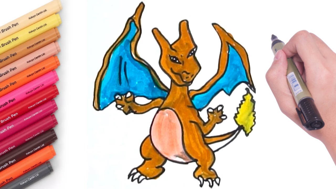 How to Draw a Charizad Drawing | Easy Step by Step for Beginners ...