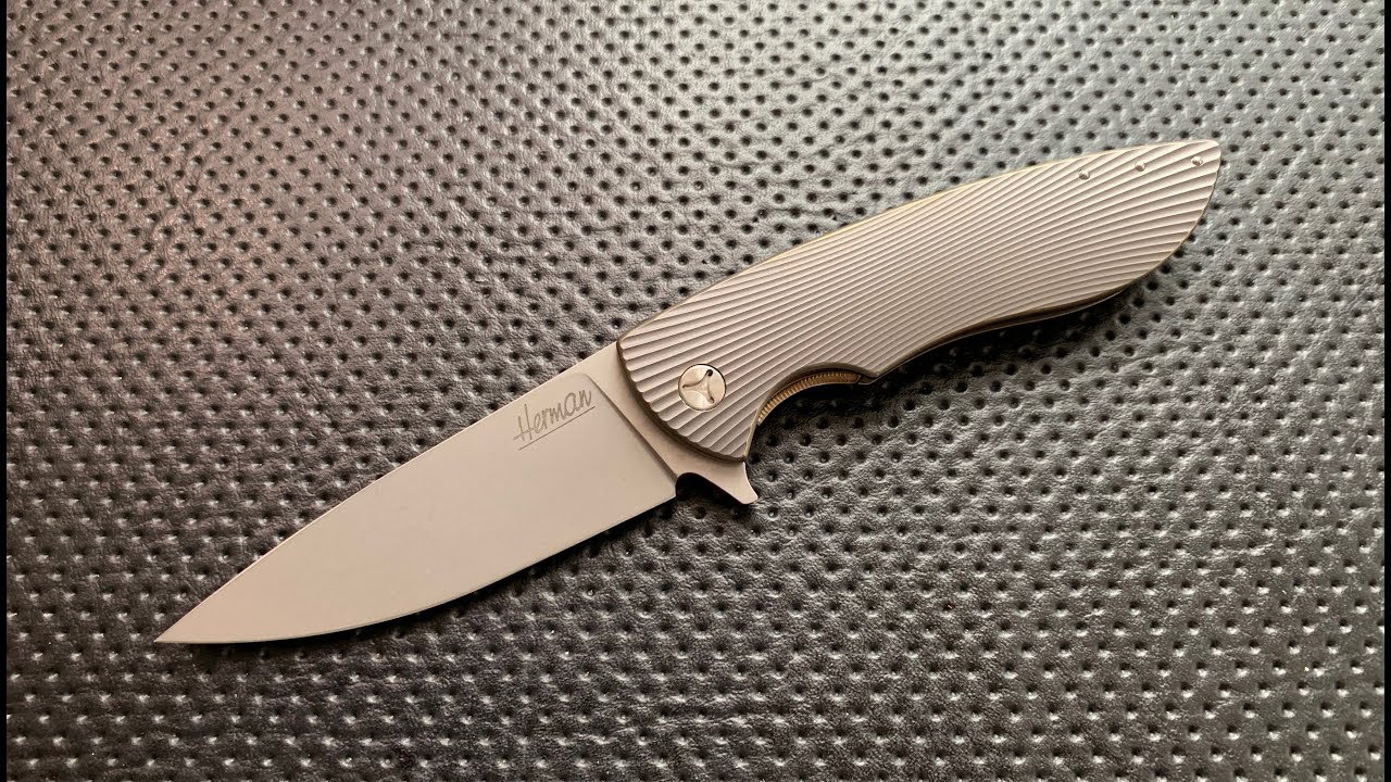 The Herman Knives Sting Pocketknife: The Full Nick Shabazz Review - YouTube