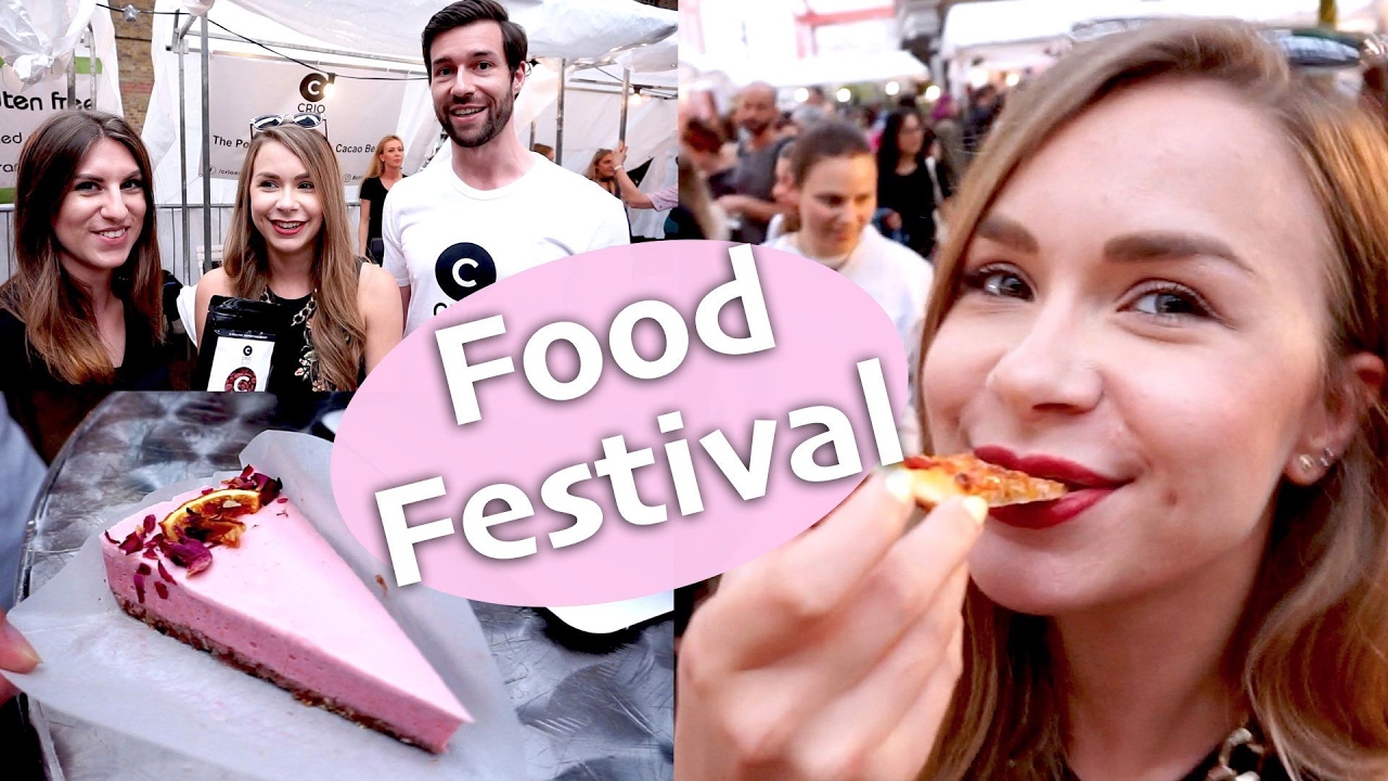 Healthy Food Festival Fun in London! - YouTube