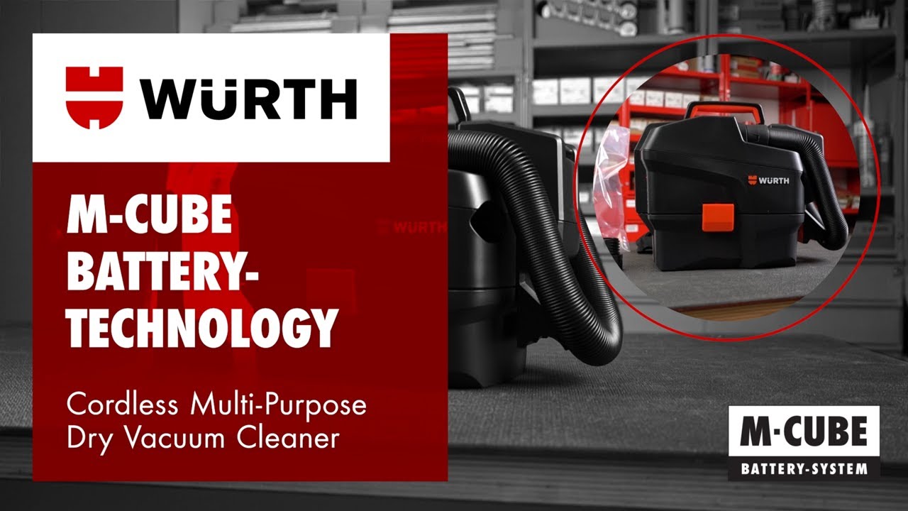 Würth's powerful M-cube® Vacuum - YouTube