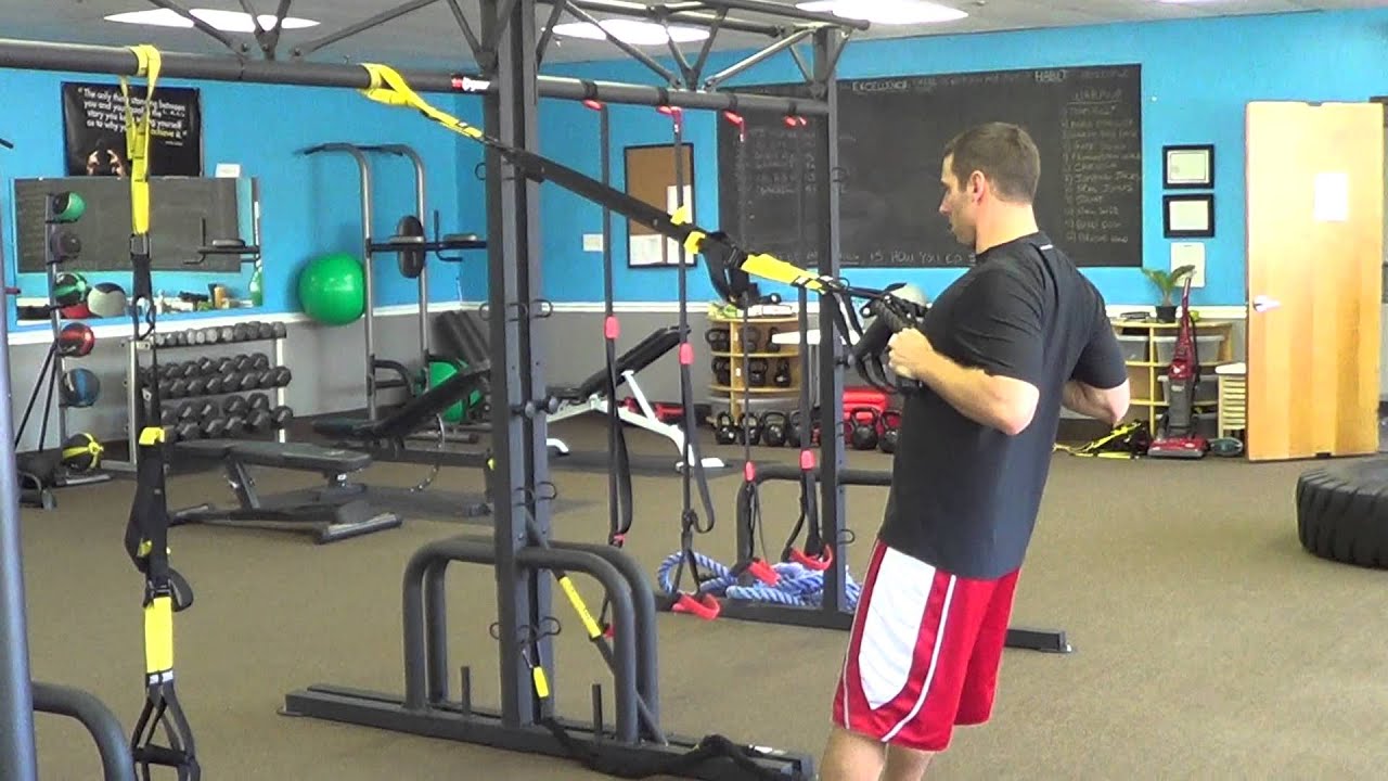TRX Suspended Rope Row - Build Grip Strength - YouTube