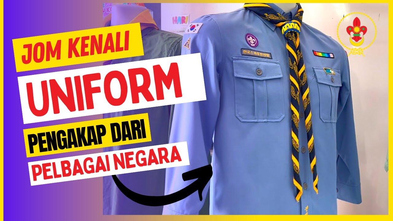 Uniform Pengakap dari pelbagai negara. Jom lihat... - YouTube