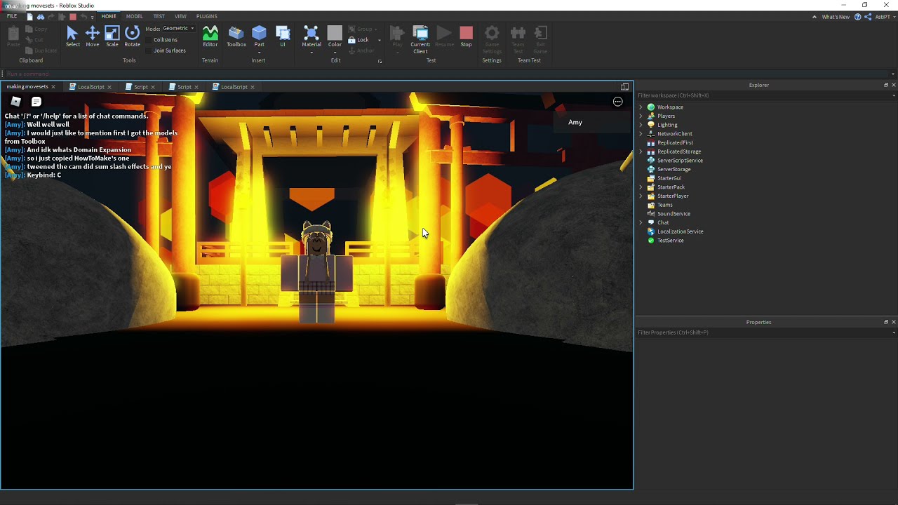 Domain Expansion(Sukuna) - Roblox Studio | Amy Dev - YouTube