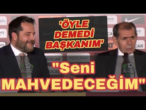 ÖYLE DEMEDİ BAŞKANIM, ONA BENZER İFADELER.#erdentimur #dursunözbek #galatasaray #alikoç #fenerbahçe