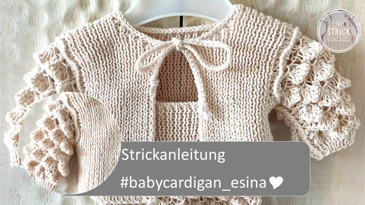 curly.strick.sisters | #babycardigan _esina | Tutorial | diy ...