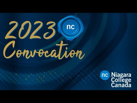 Friday 3pm - Niagara College Fall Convocation 2023 - YouTube