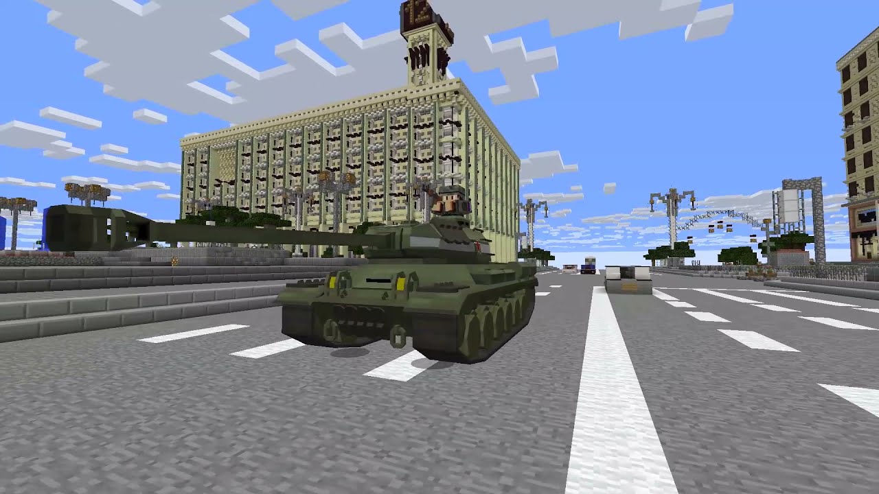 Minecraft but with Guns! (Takeover: Modern Warfare Trailer) - YouTube