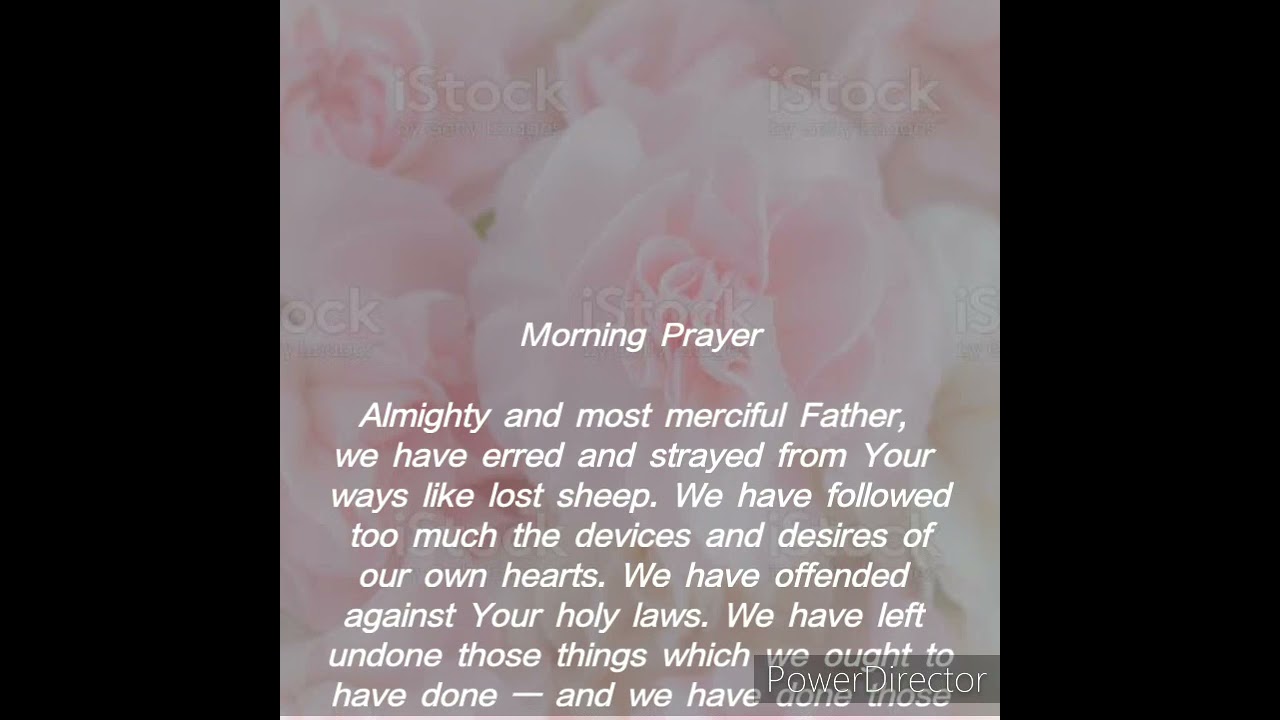 Almighty and most merciful Father,... (5.6.2021) - YouTube