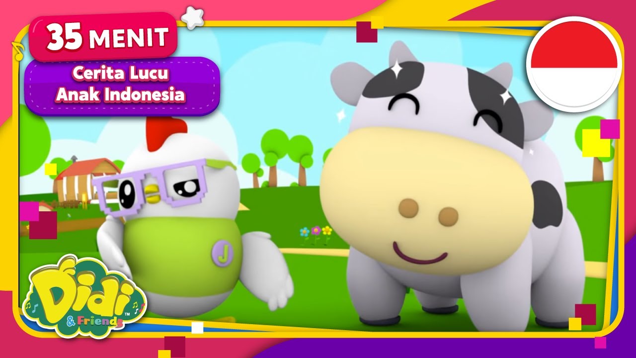 Cerita Lucu Anak-Anak | Sapi Pak Atan, Bobot Belajar Menari DLL | Didi ...