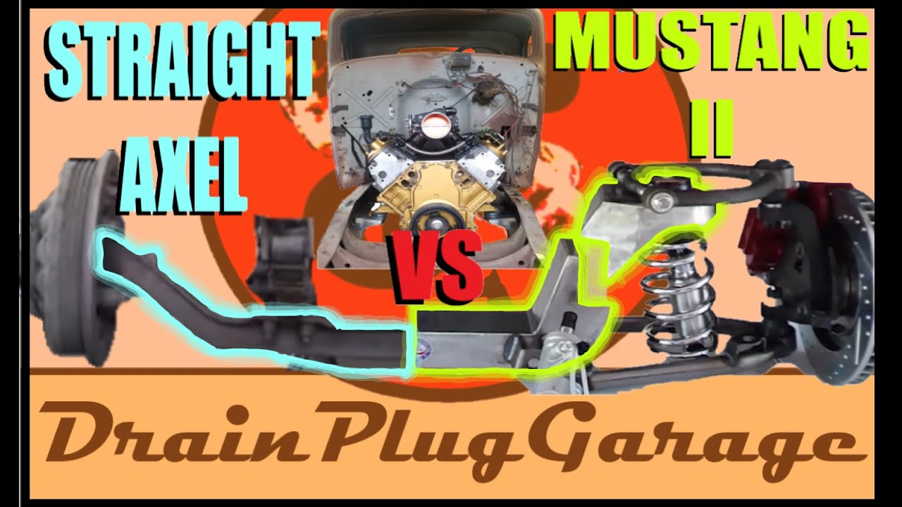 Straight Axl swap/Mustang II 1946ChevyTruck #barnrescue #lsswap #ls # ...