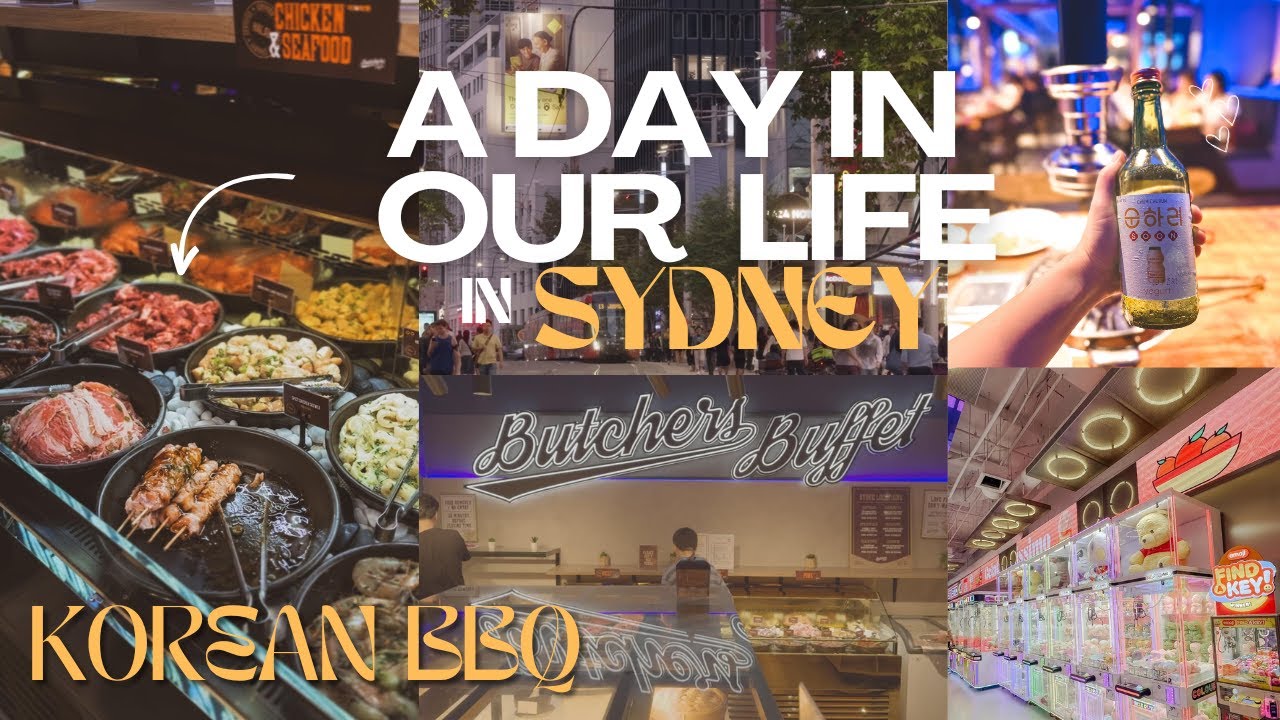 A Day in our life in Sydney | Korean BBQ at Butchers Buffet - YouTube