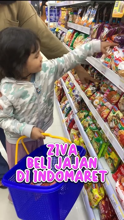 ZIVA BELI JAJAN DI INDOMARET 🍿 - YouTube
