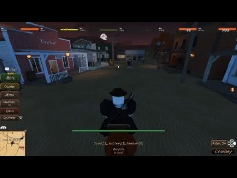 Hunting some VERY DANGEROUS outlaws in westbound Roblox (Played on ps4 ...