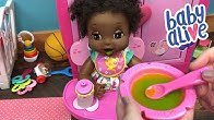 Fun With Baby Alive - YouTube
