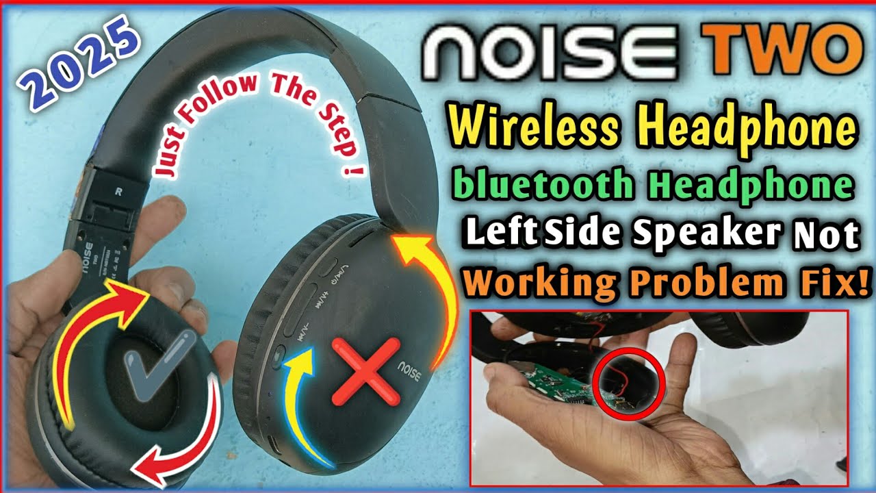 noise two headphone left side working fix | Noise 2 Bluetooth Headphone ...
