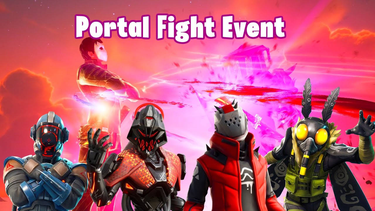 Fortnite Portal Fight Event was NUTS! - YouTube