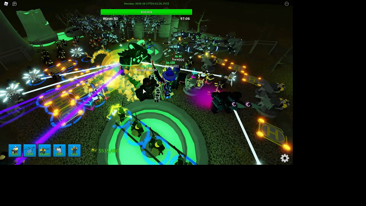 Defeating the Nuclear Fallen King on Tower Defense Simulator - YouTube