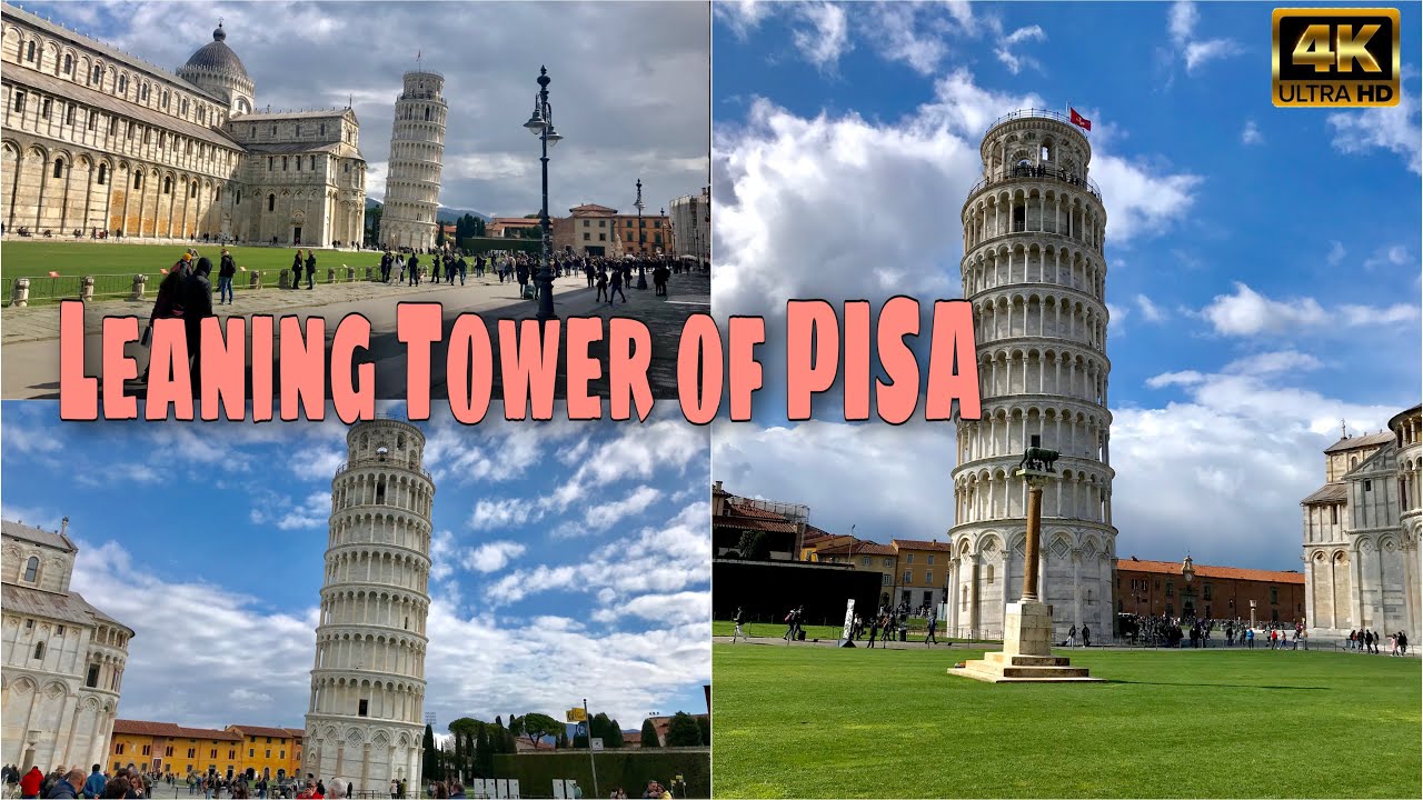 [4K] 🇮🇹 Leaning Tower of Pisa | Pisa | Italy | - YouTube