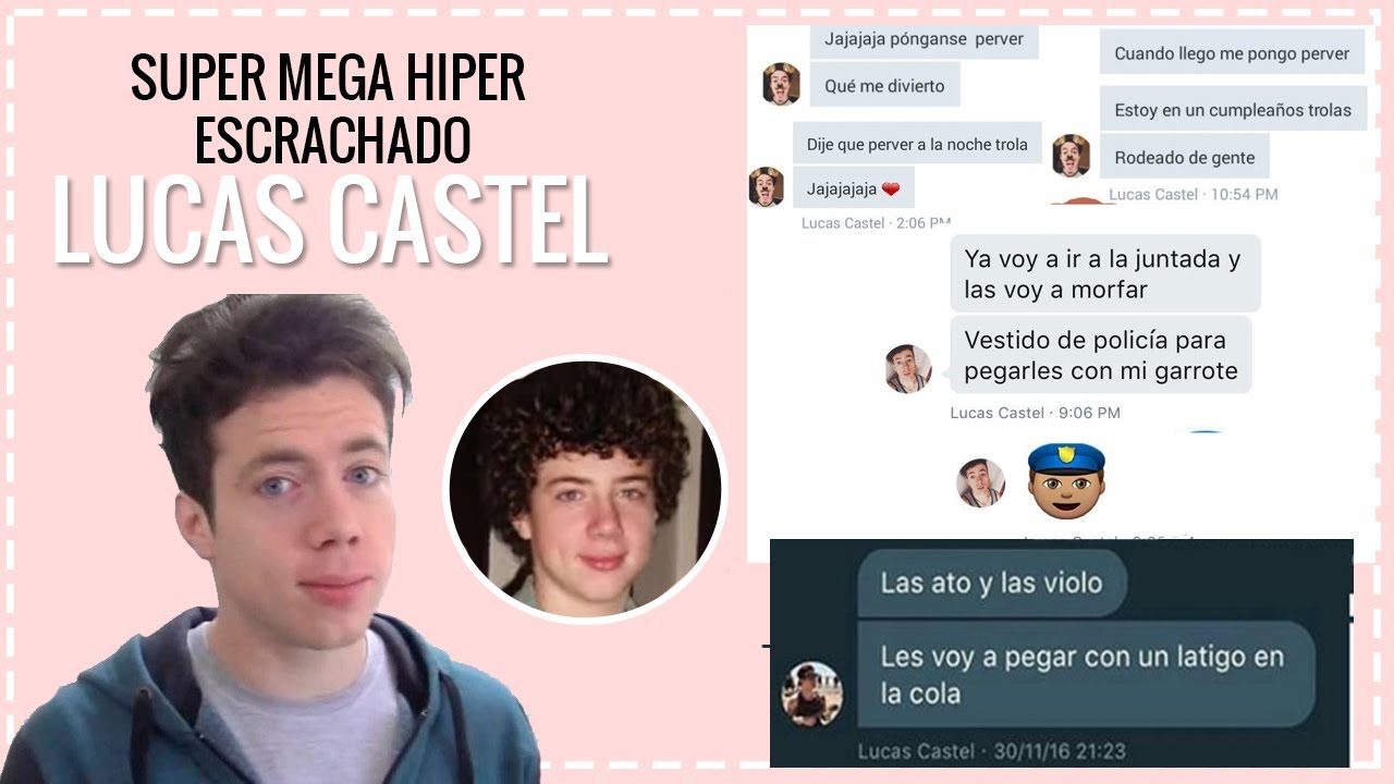 el escrache a LUCAS CASTEL - YouTube