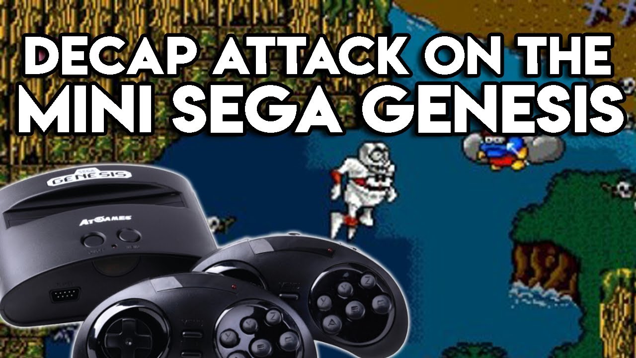Decap Attack on The 2016 Atgames Mini Sega Genesis - YouTube