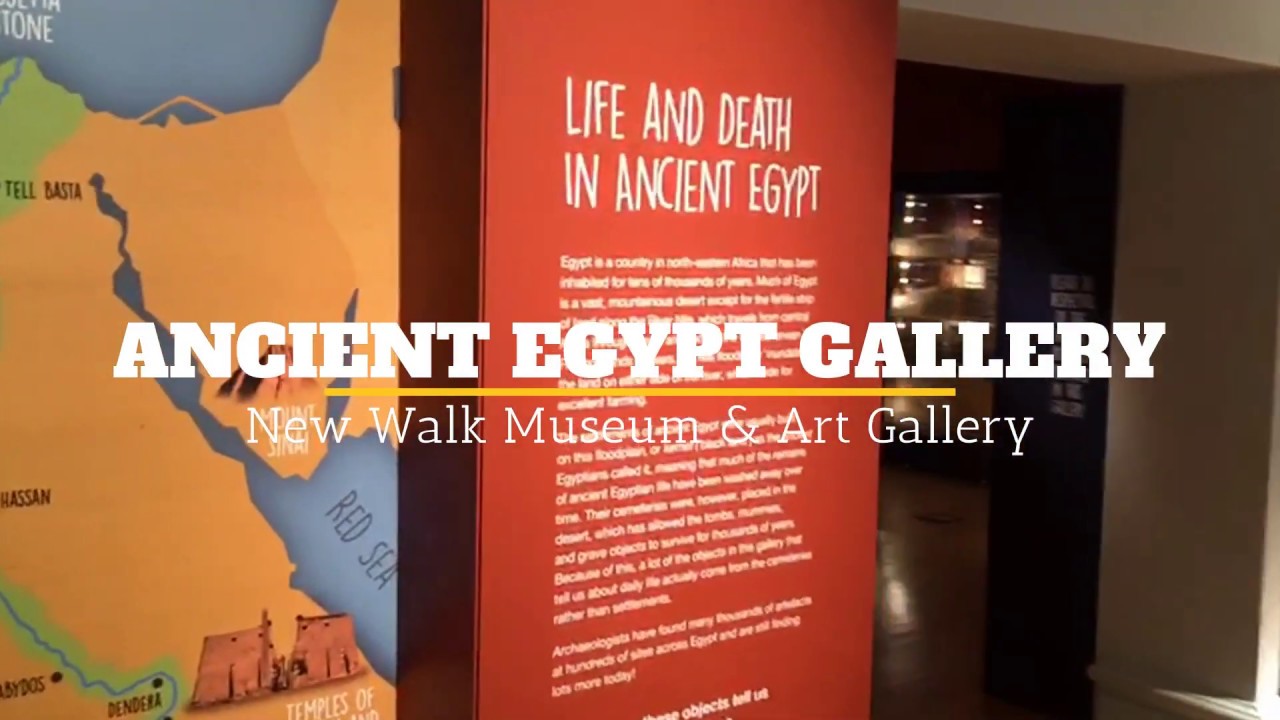 Ancient Egypt Gallery at New Walk Museum & Art Gallery, Leicester - YouTube