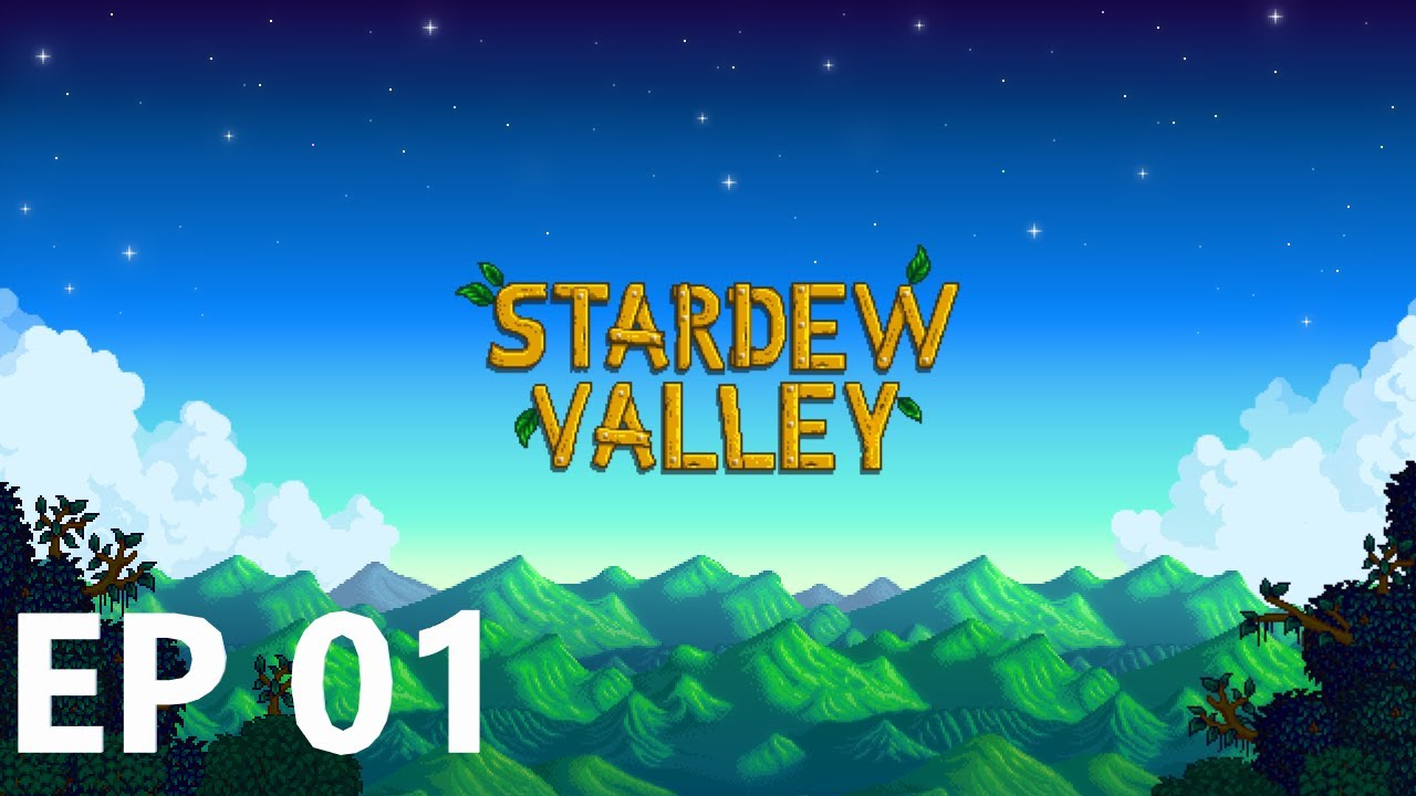Stardew Valley Episode 1 - The birth of a fishing legend - YouTube
