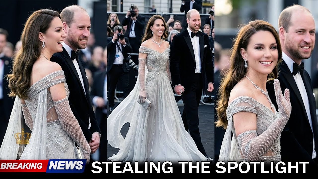 Princess Catherine HIGHLIGHTS Her BARE SHOULDERS in Iconic Evening Gown ...