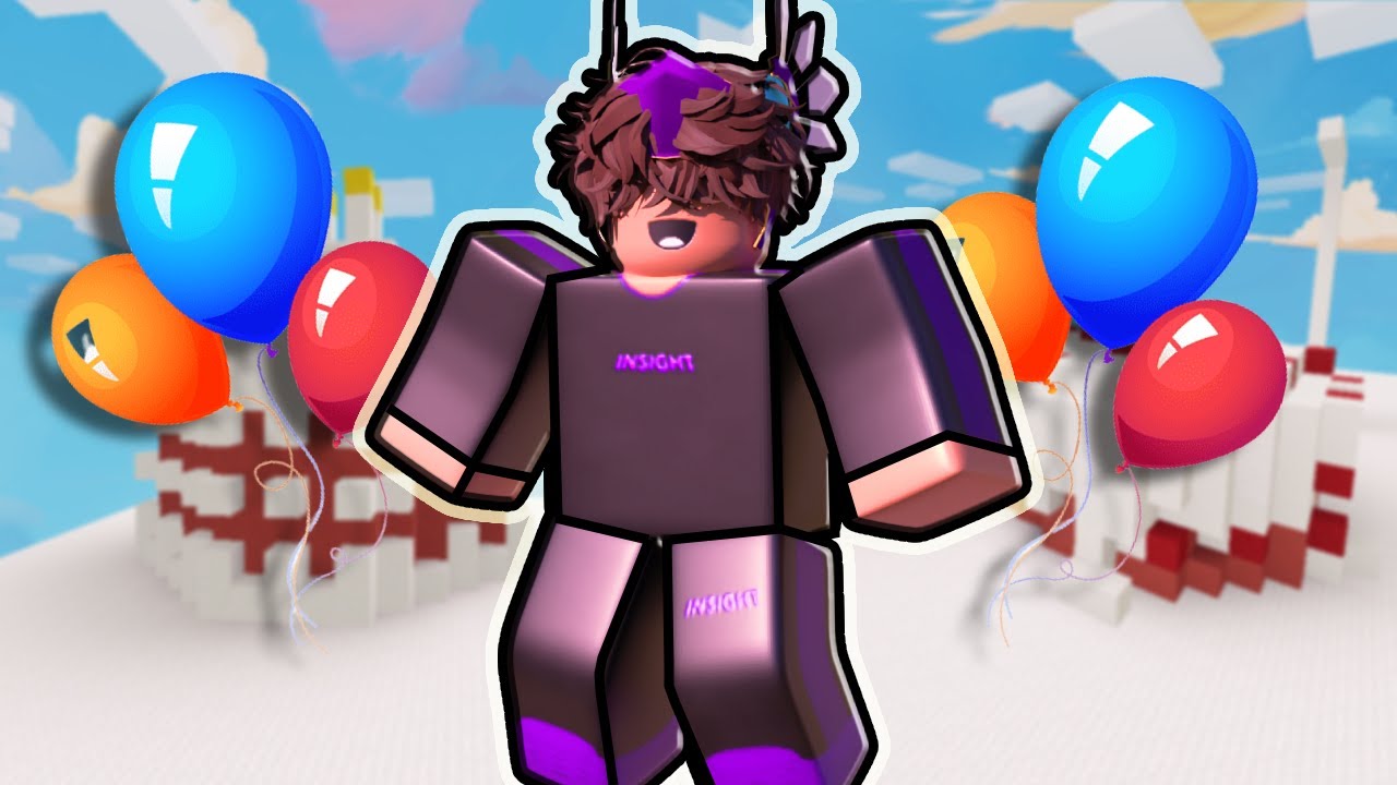 So I Became The BIRTHDAY BOY In Roblox Bedwars.. - YouTube