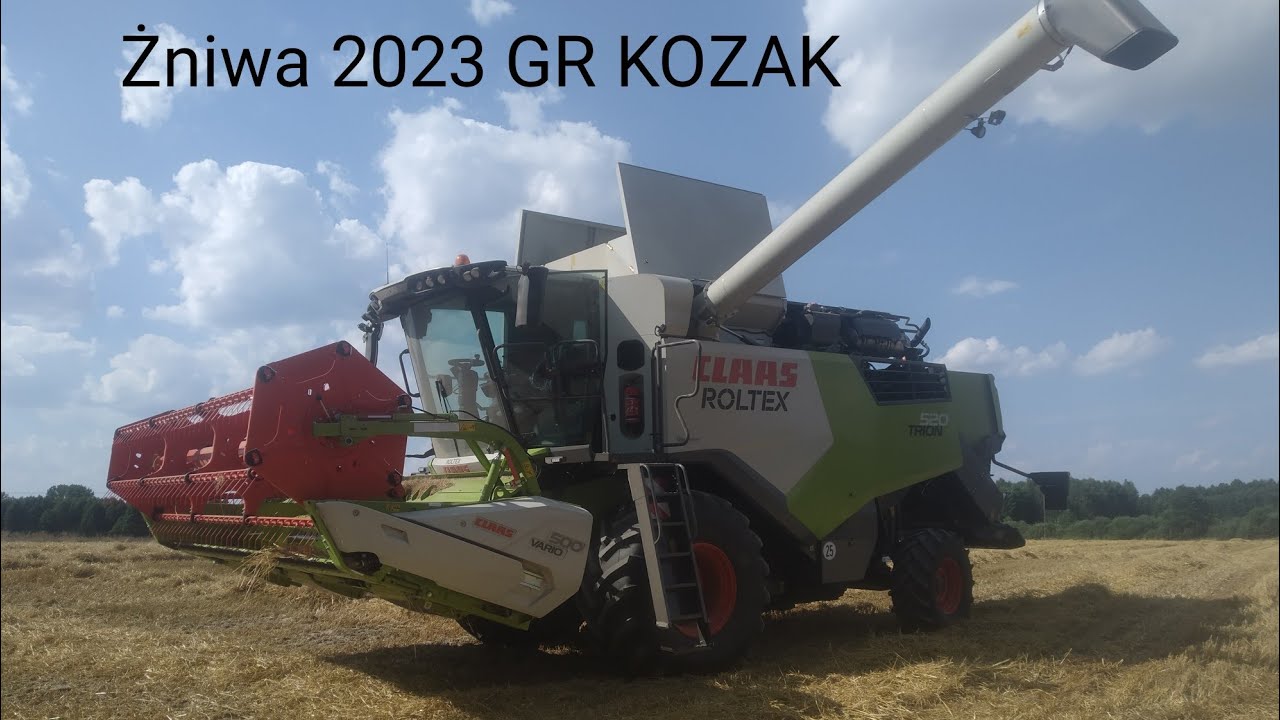 Nowy Nabytek w Akcji czyli Żniwa Jęczmienia Ozimego 2023//GR KOZAK ...