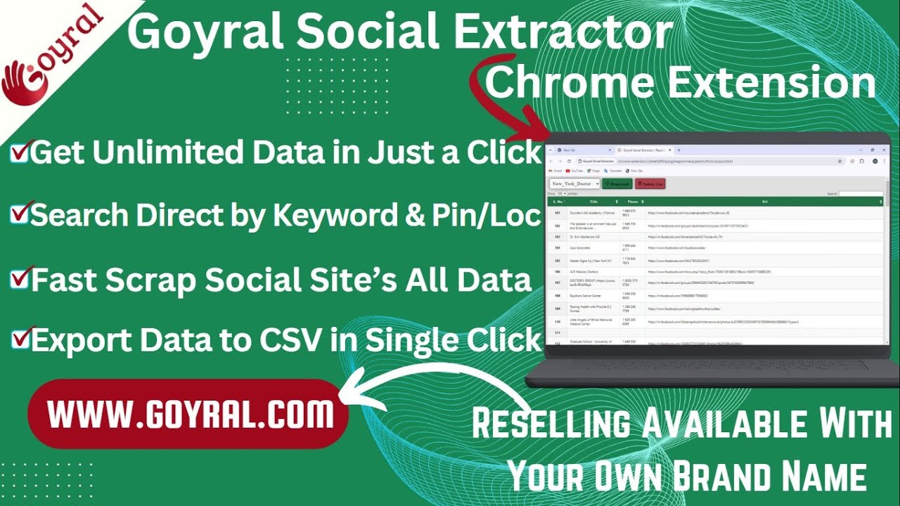 Social Extractor | Fb Extractor | LinkedIn Extractor | Twitter ...
