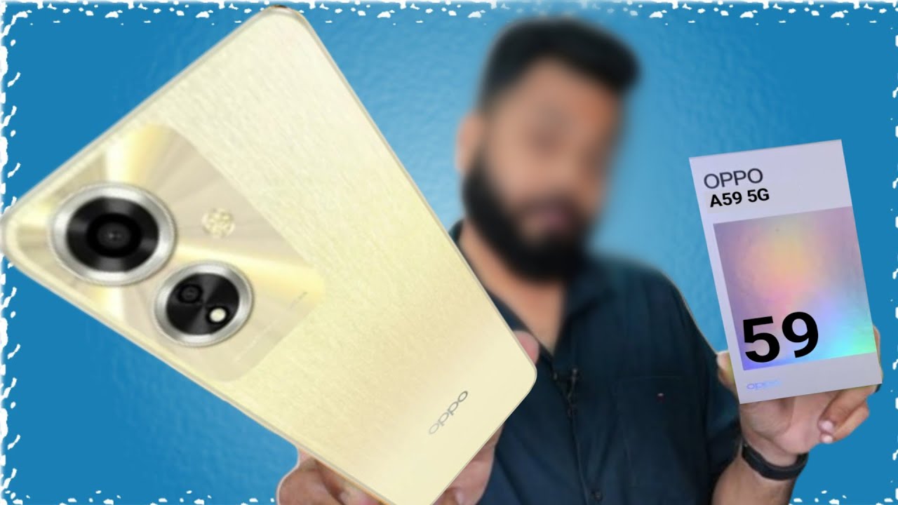 oppo A59 5G Unboxing, price, review, details - YouTube