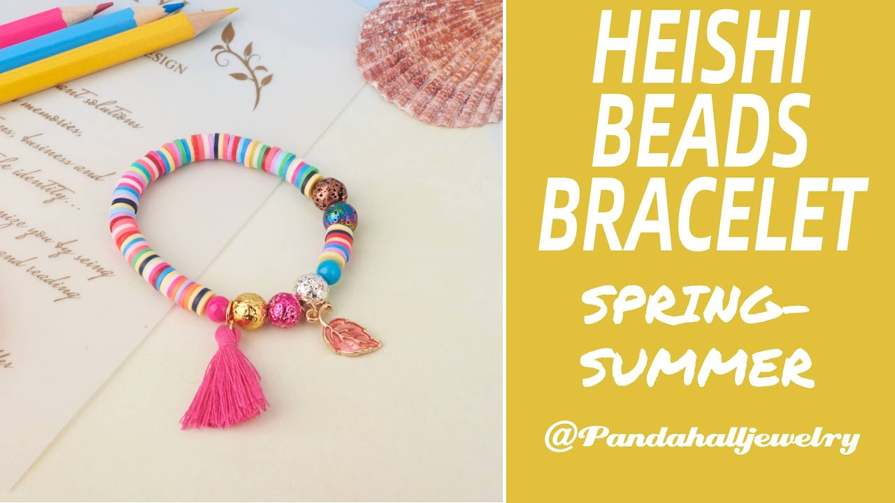 Heishi Beads Bracelet | Handmade Bracelet for this Spring & Summer ...