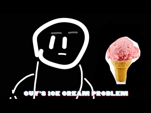 Guy's ICE cream problem! - YouTube