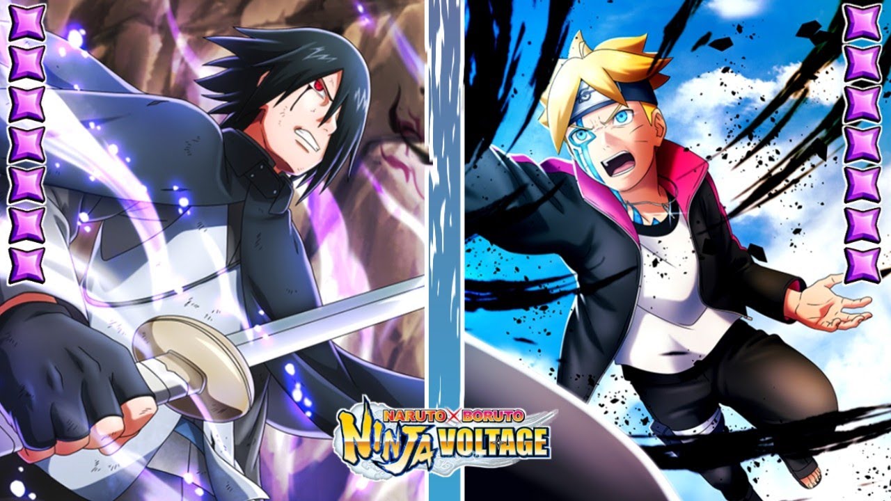 Sasuke (VS Isshiki) VS Boruto (Karma) | SOLO Attack Mission || Naruto X ...