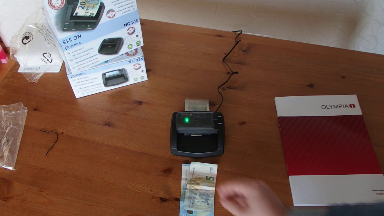 Olympia Rahadetektor, Eurodetektor Olympia NC 315 - YouTube
