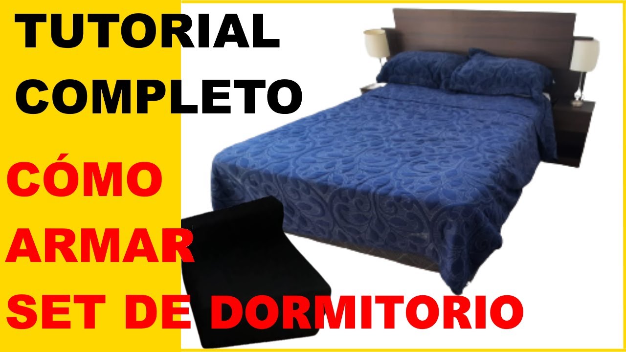 "Guía paso a paso: Cómo armar un SET DE DORMITORIO perfecto para un ...