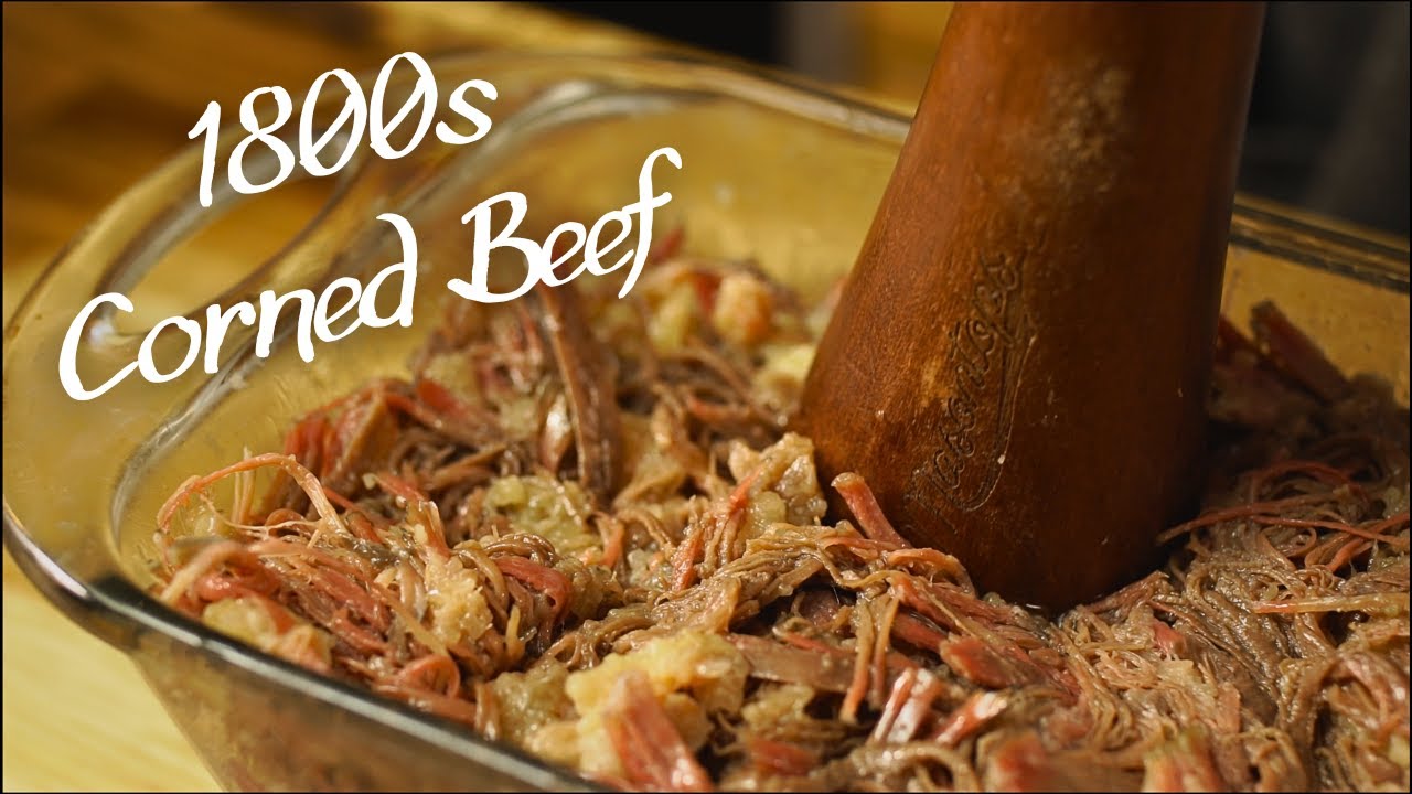 Preserving Meat the Old-Fashioned Way - Corned Beef Lasts MONTHS! - YouTube