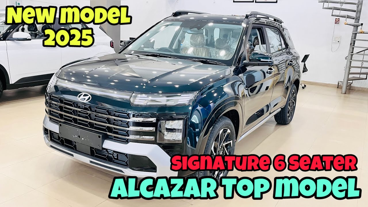 Hyundai Alcazar Signature DCT 2025 ️ | Hyundai Alcazar Top Model ...