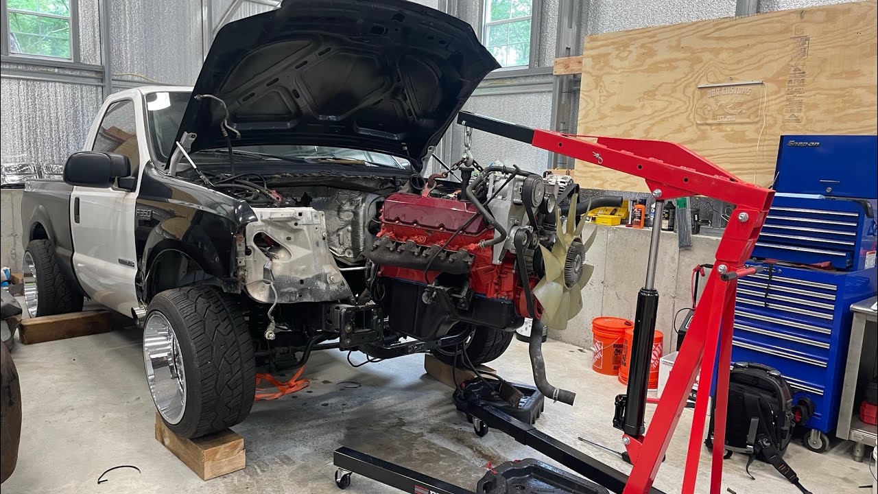 Pulling My Built 475HP 7.3 Powerstroke Engine To Make MORE POWER! (7.3 ...