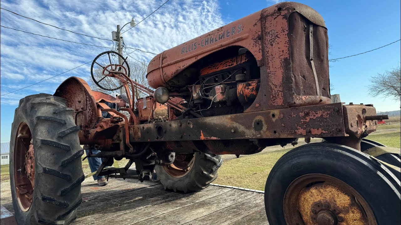 The Wd45 gets a second chance! Allis Chalmers WD45 Restoration Part 1 ...