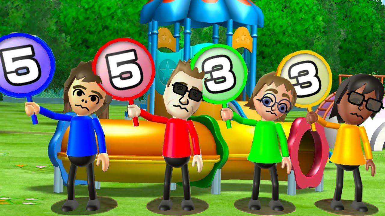 Wii Party MiniGames - Player Vs Steve Vs Siobhan Vs Ai (4 Players On ...