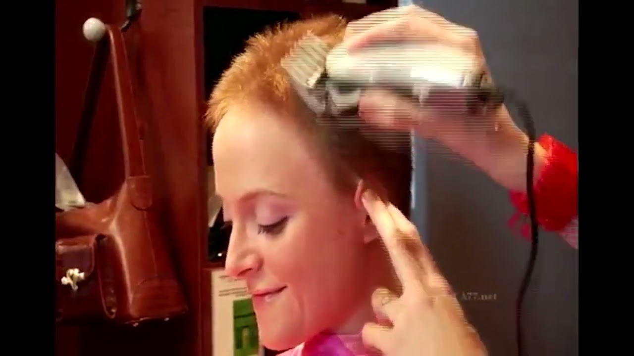 Nikki - Pt 2: Head Shave Hair Donation (TA77.net Mini) - YouTube