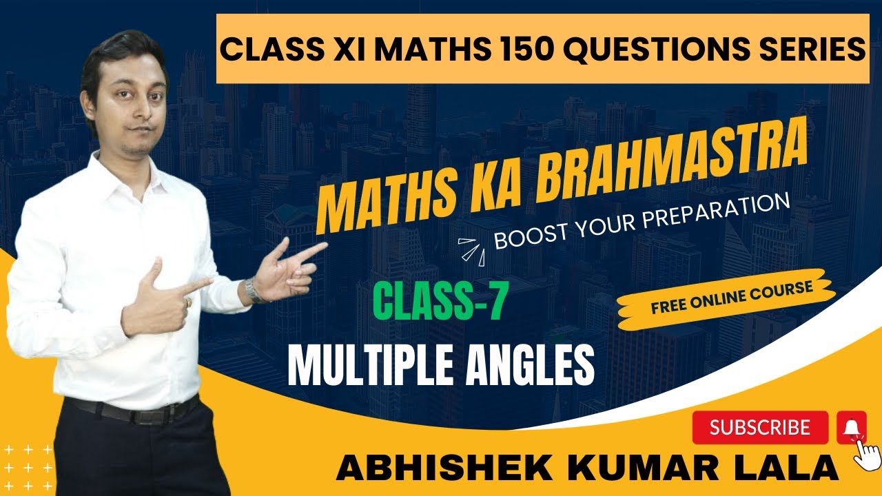 Multiple angles class 11 trigonometry | important questions ...