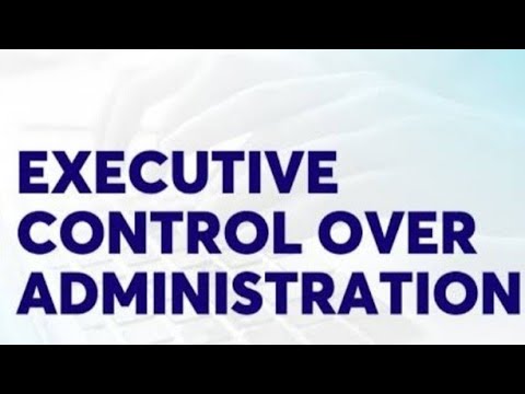 executive control over administration..... political science duniya ...