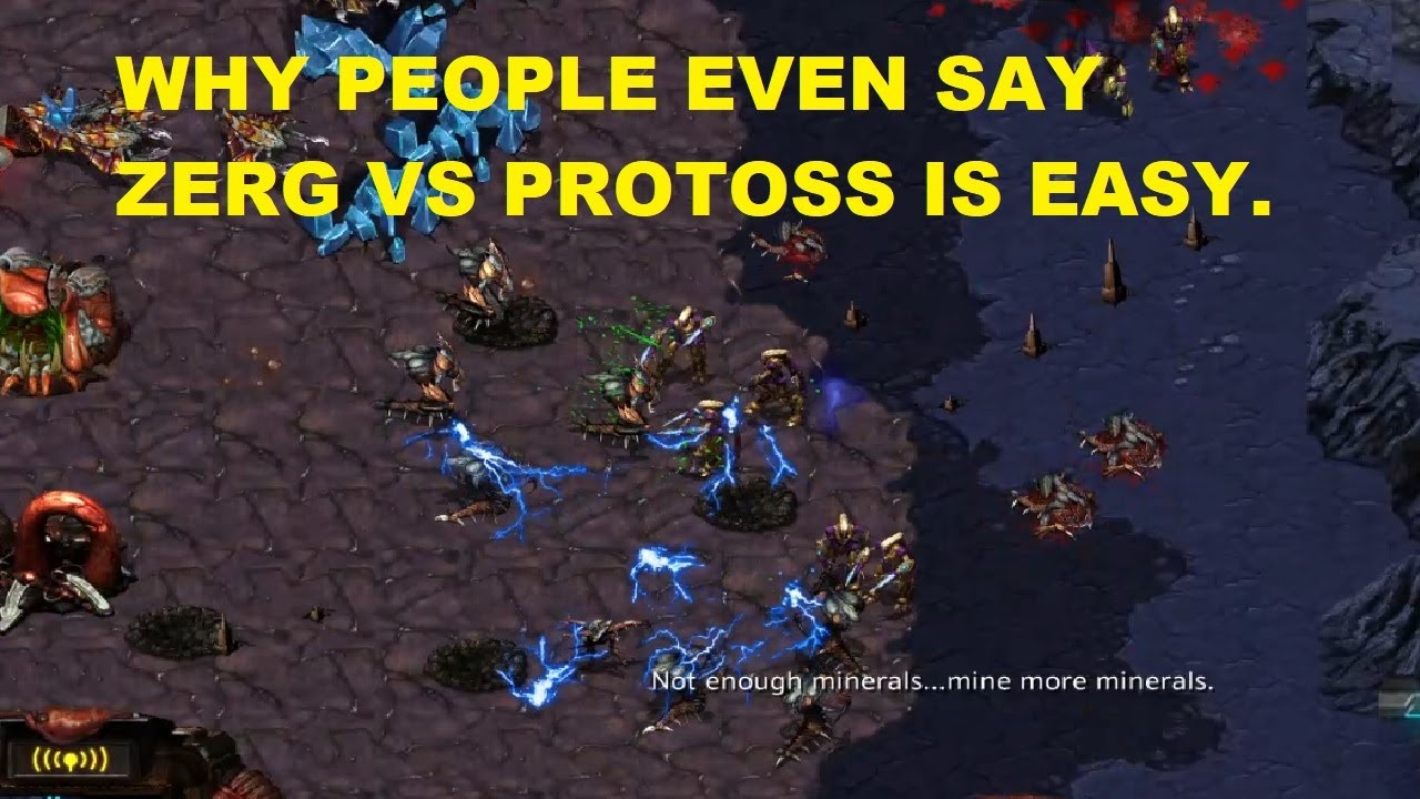 WHY PEOPLE EVEN SAY ZERG VS PROTOSS IS EASY ? - YouTube