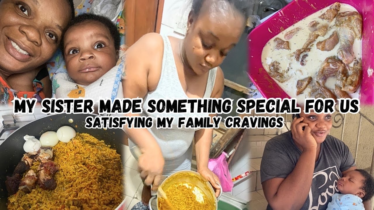 Something happened to me /satisfying my family cravings as a new mom ...