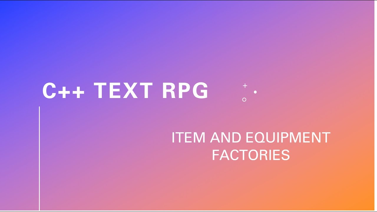 C++ Text RPG part # 10 - Item Creator - YouTube