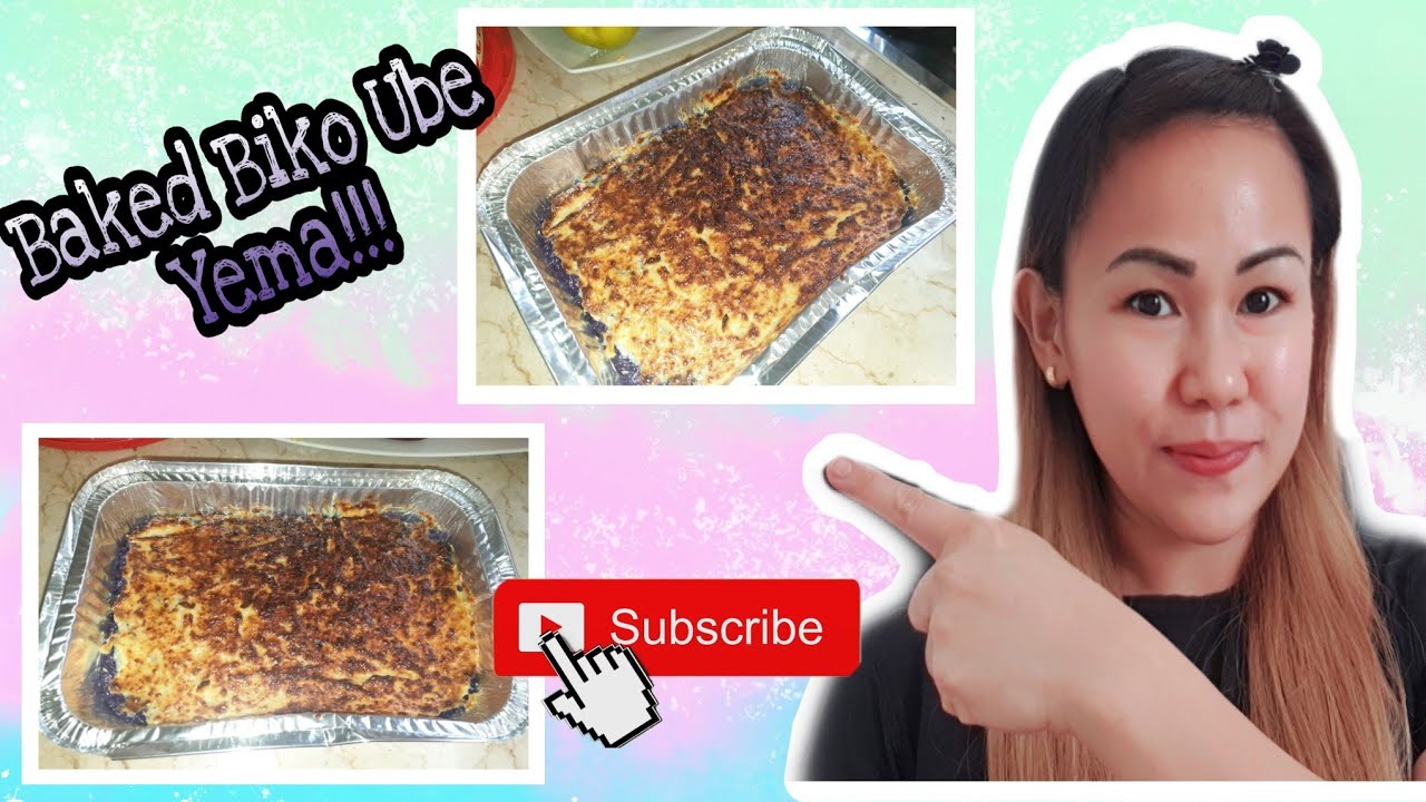 BAKED BIKO UBE YEMA - YouTube