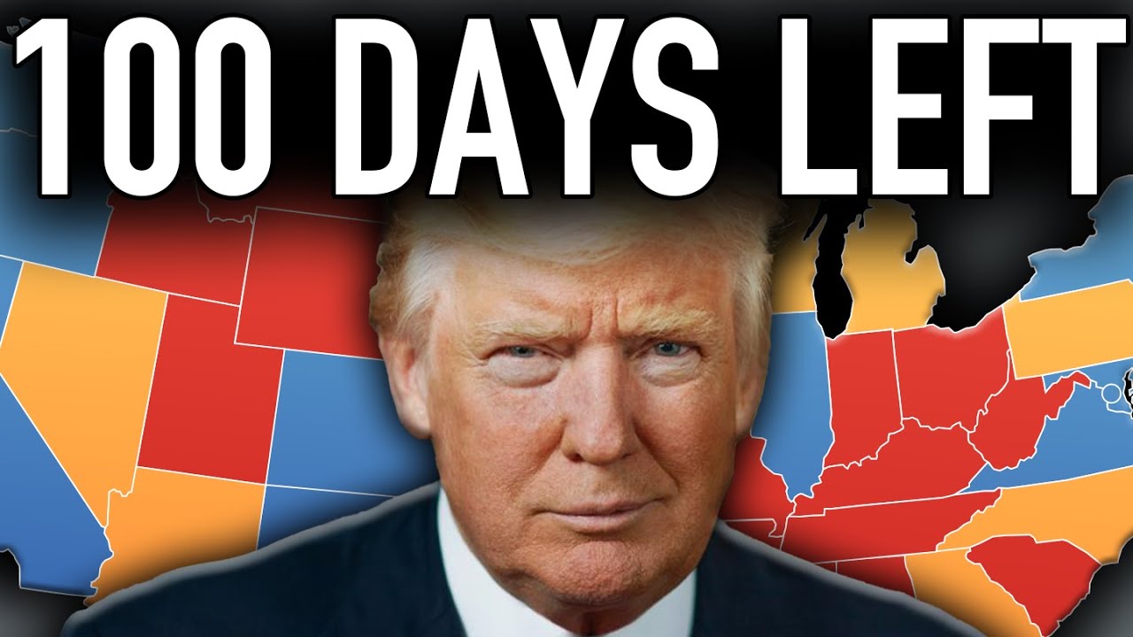 100 DAYS LEFT UNTIL ELECTION DAY | UPDATED 2024 PRESIDENTIAL ELECTION ...